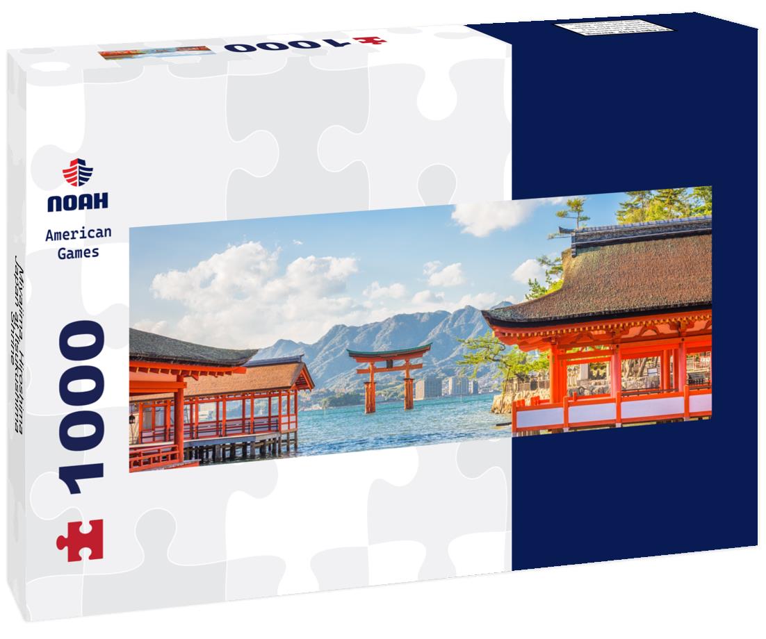1000-piece-puzzle Noah Jigsaw Puzzle Miyajima, Hiroshima, Japan at Itsukushima Shrine panorama ...