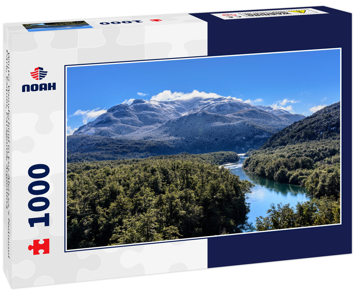 1000-piece-puzzle Winter Wonderland in Los Alerces's National Park ...