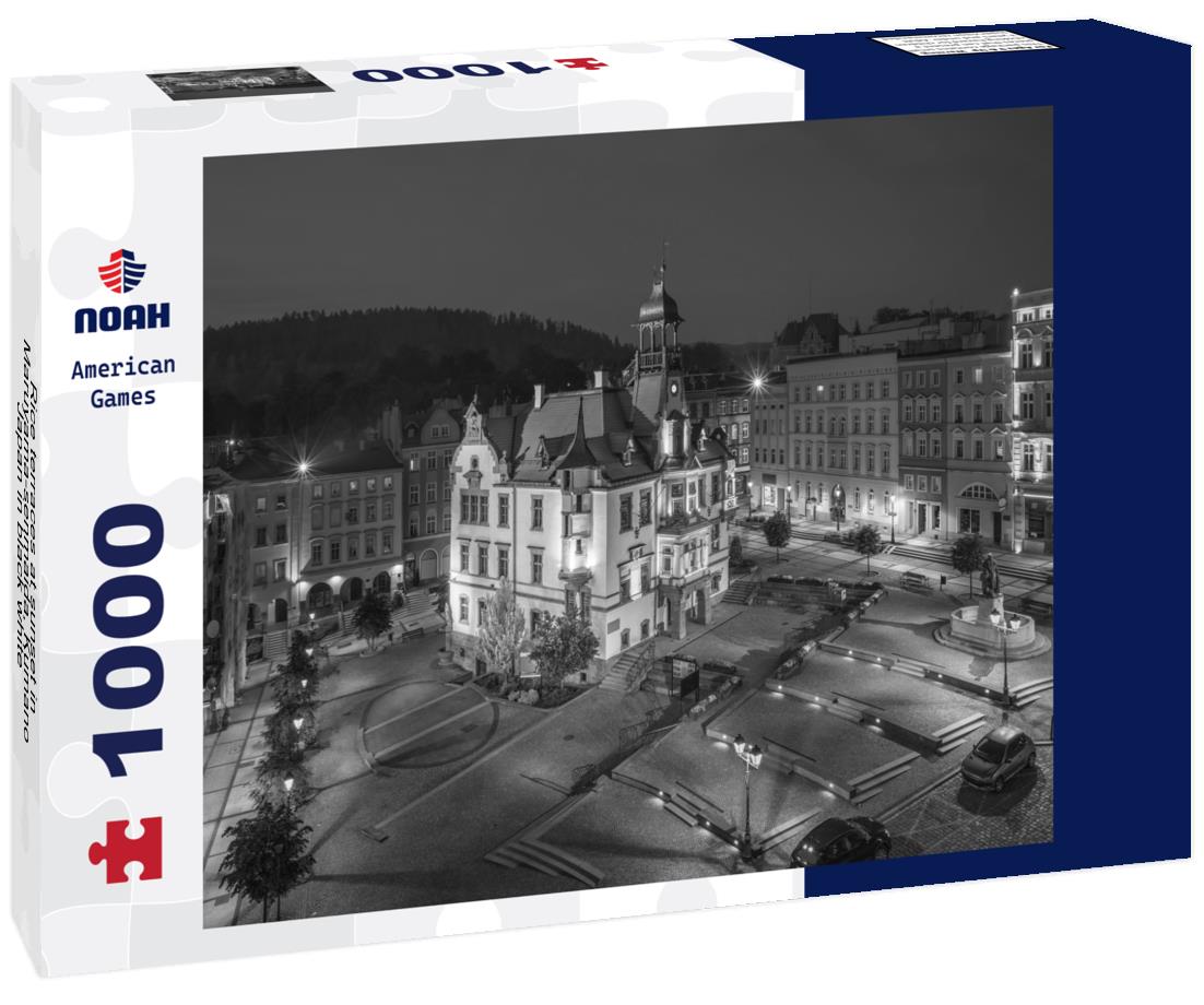 2000-piece-puzzle Noah Jigsaw Puzzle Rice terraces at sunset in ...