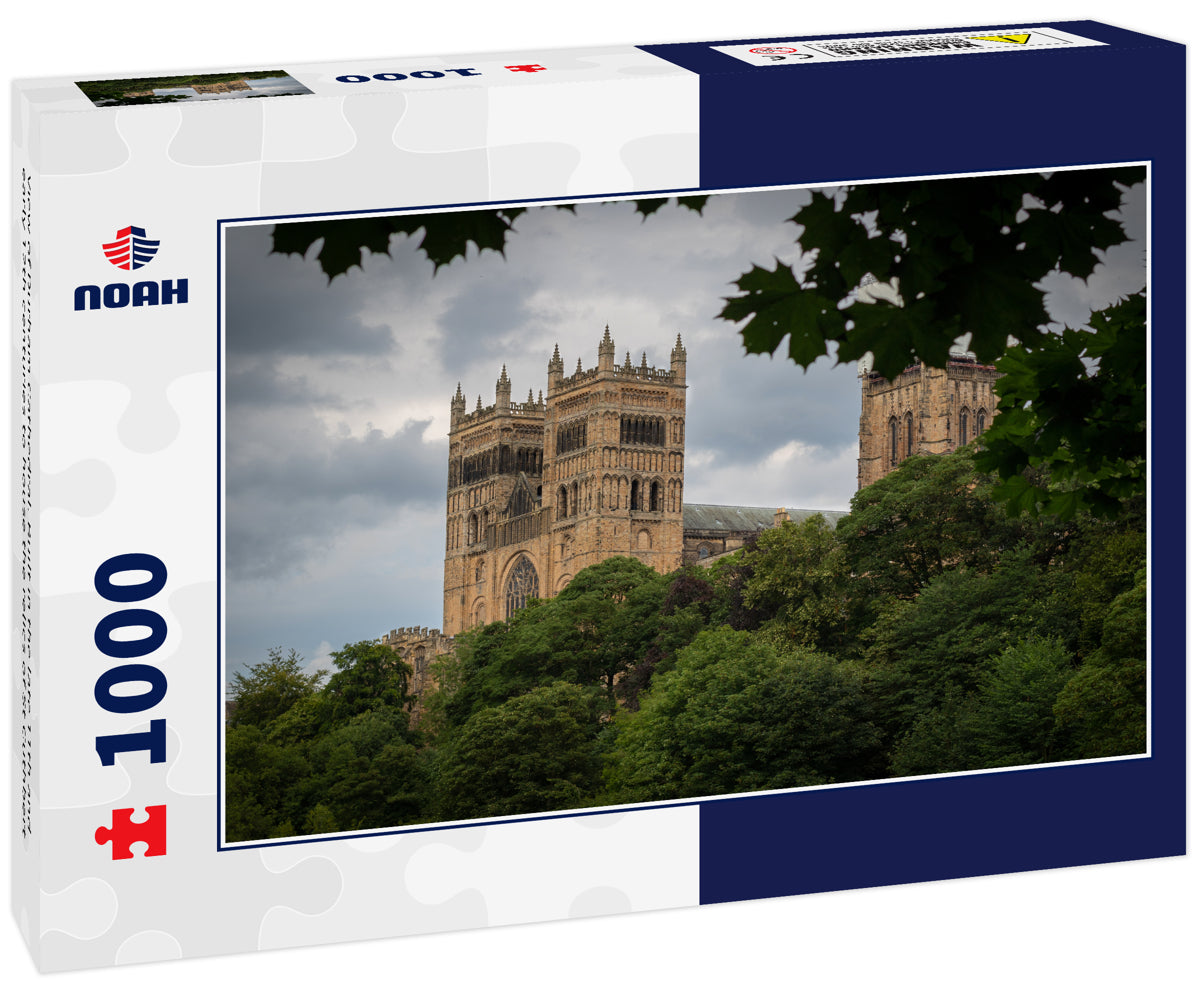 1000-piece-puzzle View of Durham Cathedral. Built in the late 11th and ...