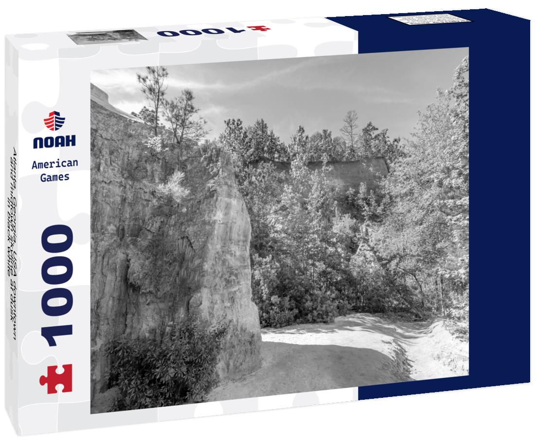 1000-piece-puzzle Noah Jigsaw Puzzle Atlanta, Georgia, USA downtown and ...