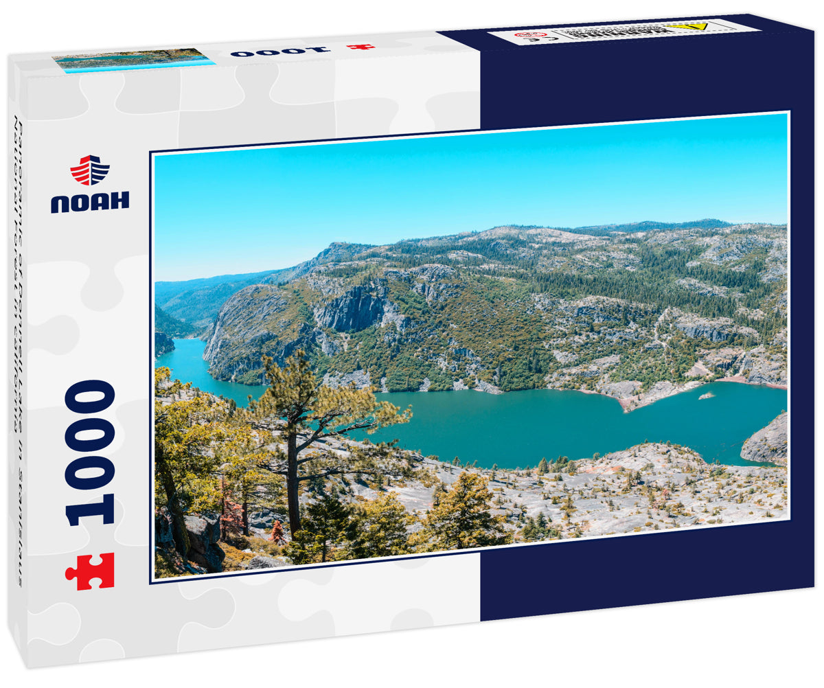 1000-piece-puzzle Panoramic of Donnell Lake in Stanislaus National ...
