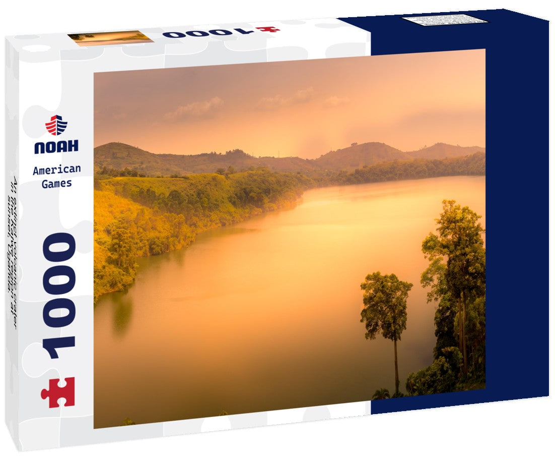 1000-piece-puzzle Noah Jigsaw Puzzle An extinct volcanic crater in the ...