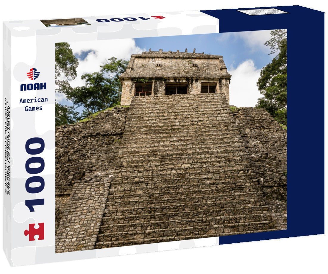 1000-piece-puzzle Noah Jigsaw Puzzle Mayan ruins of Palenque, Chiapas ...