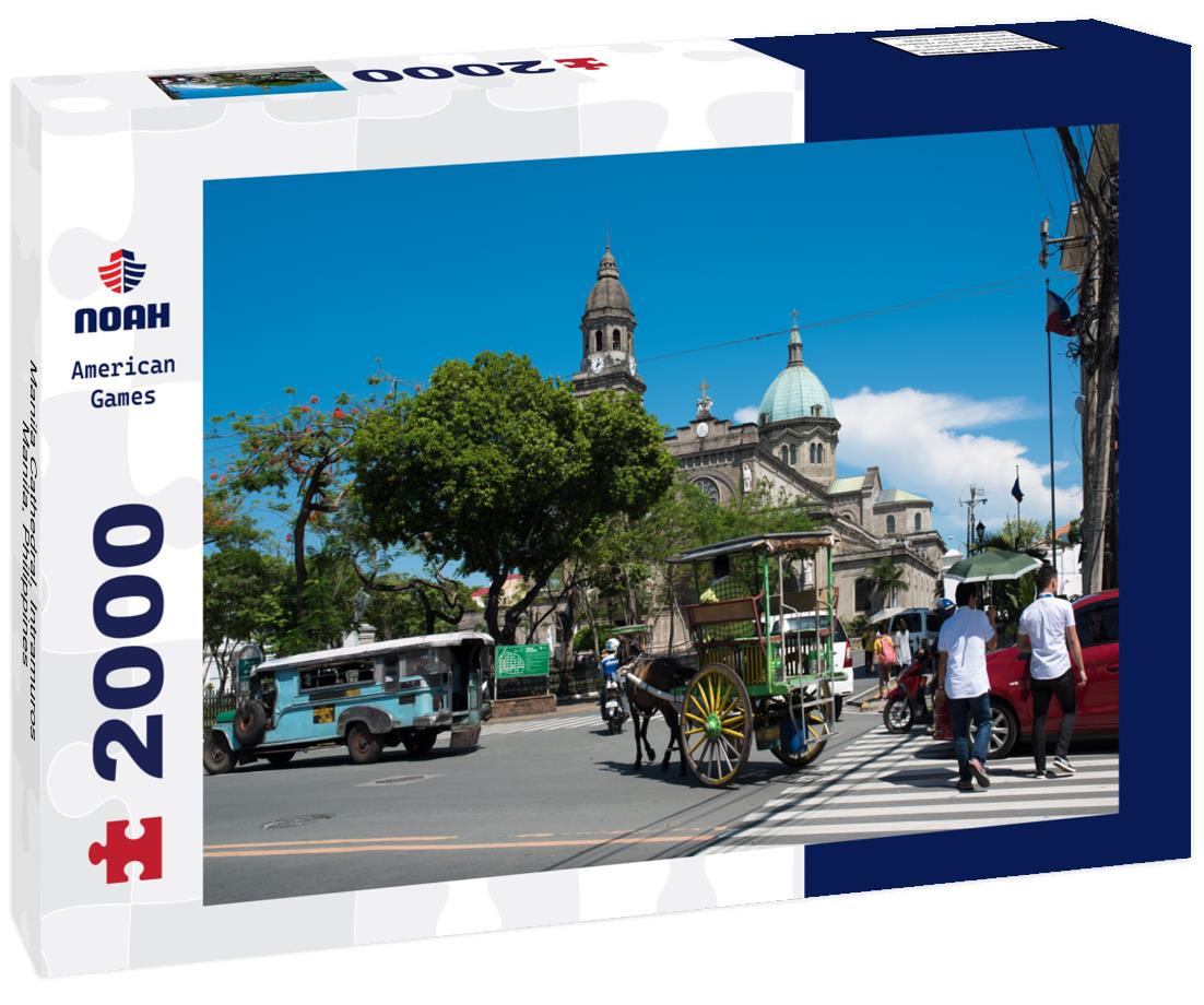 Noah Jigsaw Puzzle Manila Cathedral, Intramuros, Manila, Philippines 2 ...