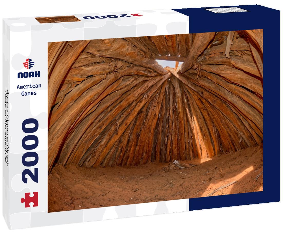 1000-piece-puzzle Noah Jigsaw Puzzle Ancient Hogan at Navajo National ...